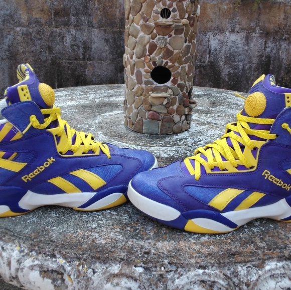 Reebok | Shoes | Shaq Rebox Pumps When He Played For Lsu | Poshmark
